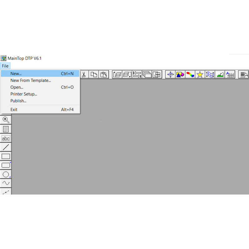 MainTop 6.1 RIP software with inkjet printer dongle